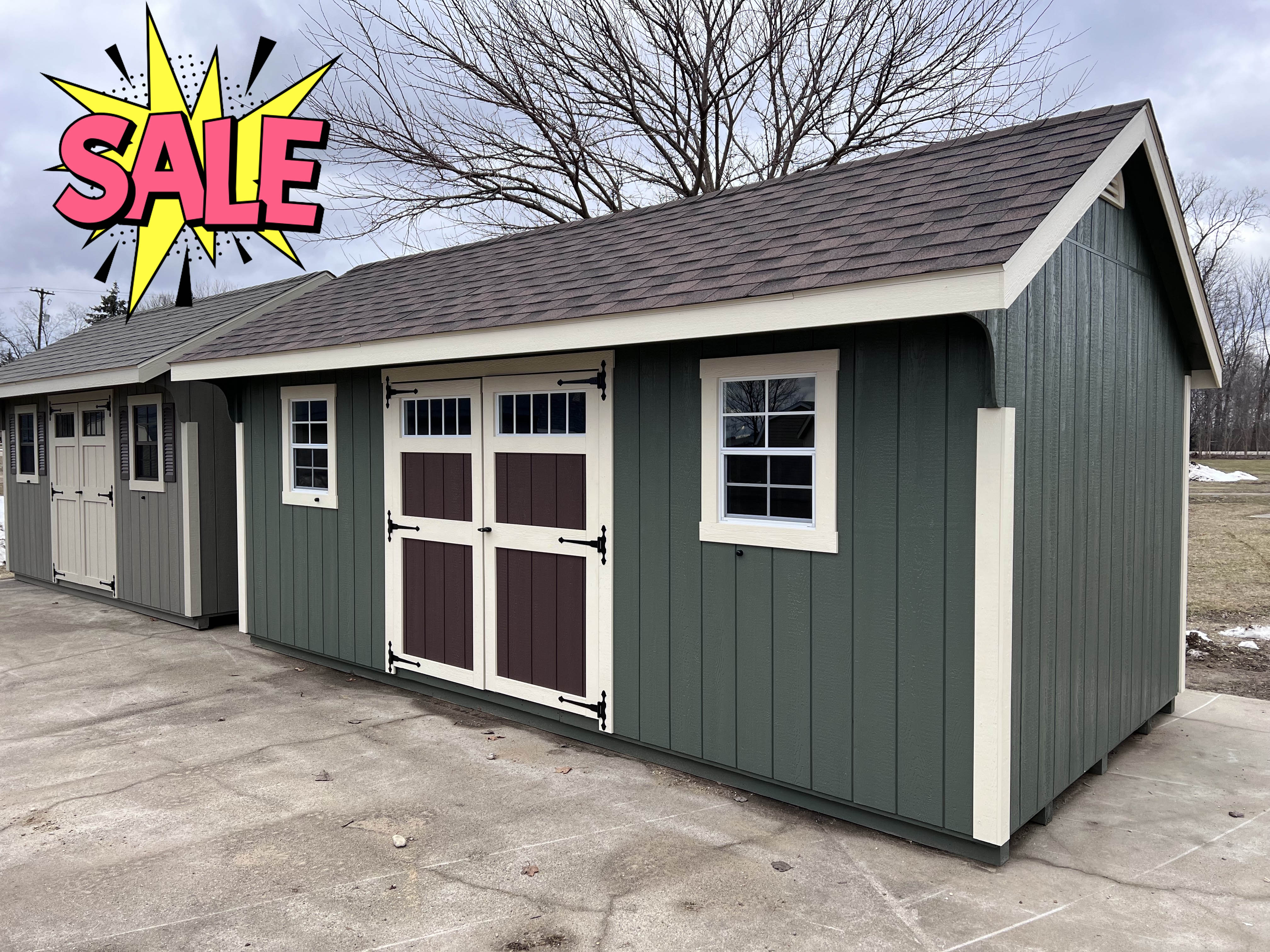 Michigan Sheds - Purchase or Rent To Own Garages & Portable Buildings ...