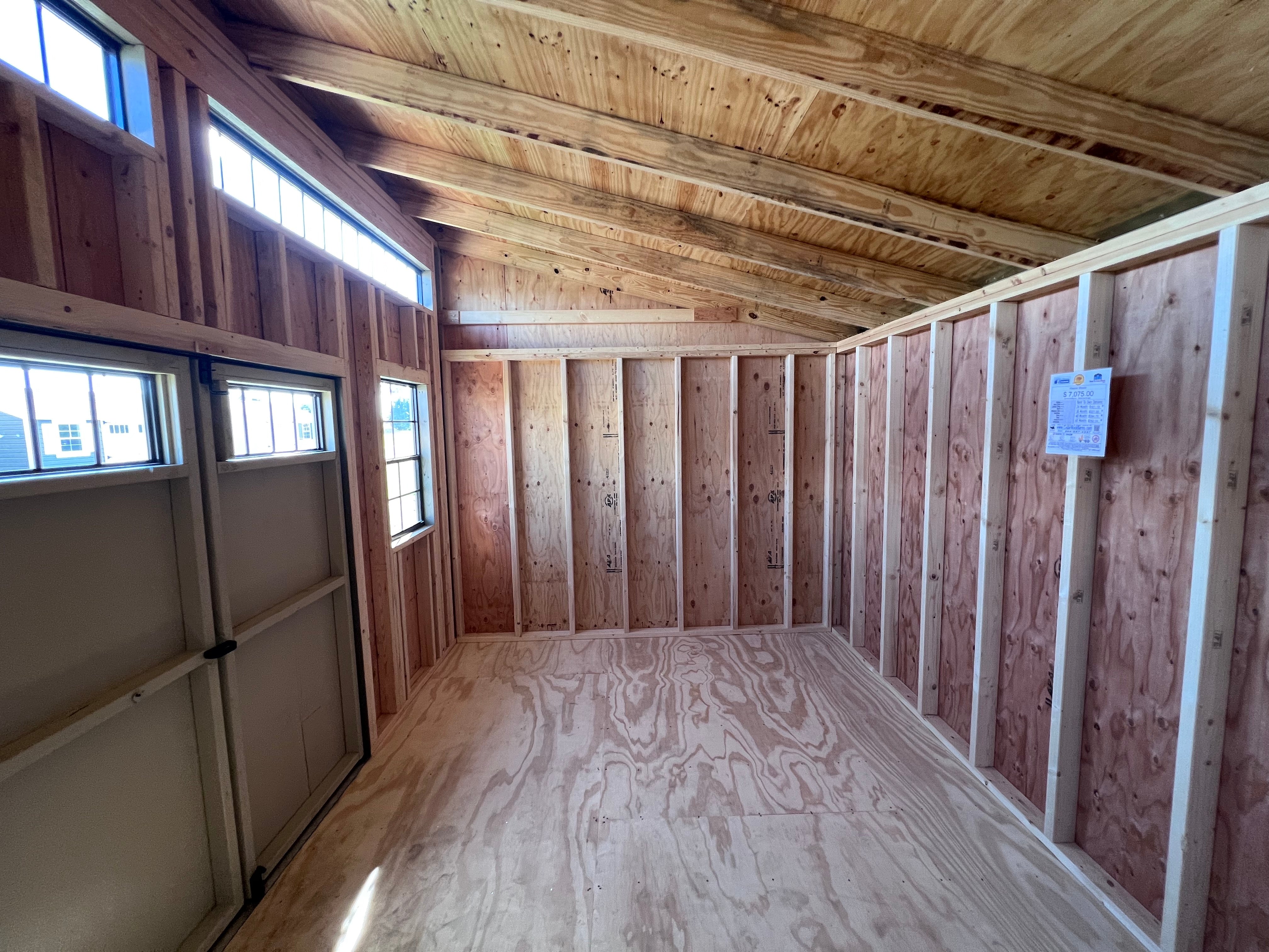 10x14 Painted Klassic Studio - QP909 – CedarRockBarns