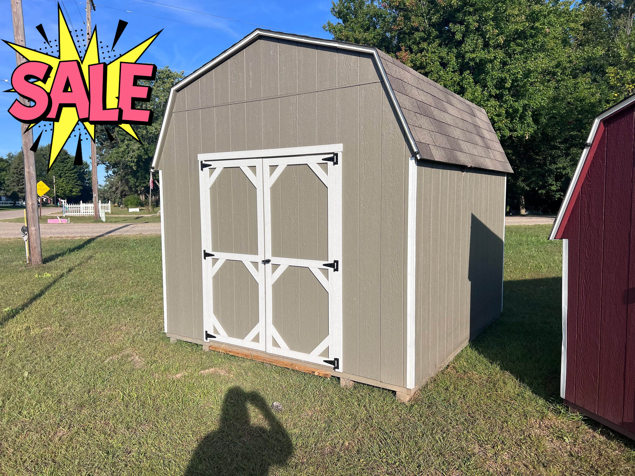 10x10 10' Painted Pro Series - Rental Return – CedarRockBarns